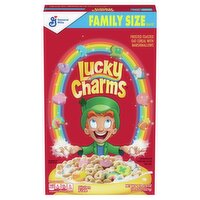 General Mills Lucky Charms Frosted Toasted Oat Cereal with Marshmallows ...