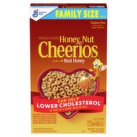 General Mills Cheerios Honey Nut Sweetened Whole Grain Oat Cereal ...