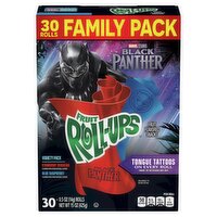 Fruit Roll-Ups Fruit Flavored Snacks Family Pack, 0.5 oz, 30 count ...