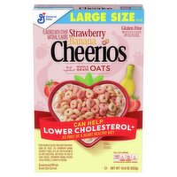 General Mills Cheerios Strawberry Banana Sweetened Whole Grain Oat ...