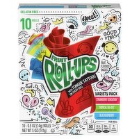 Fruit Roll-Ups Fruit Flavored Snacks Variety Pack, 0.5 oz, 10 count ...