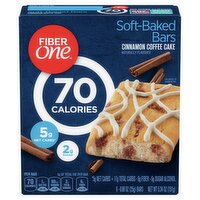 Fiber One Cinnamon Coffee Cake Soft-Baked Bars, 0.89 oz, 6 count - ShopRite