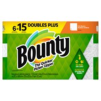 Bounty Double Plus Full Sheets Paper Towels, 6 count - ShopRite