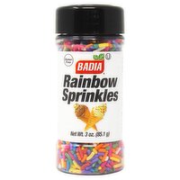 Badia Rainbow Sprinkles 3 oz - ShopRite
