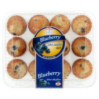 Café Valley Bakery Blueberry Mini Muffins, 12 count, 10.5 oz - ShopRite