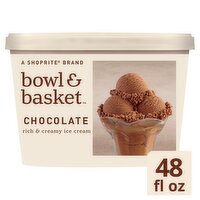 Bowl & Basket Chocolate Ice Cream, 1.5 qt - ShopRite