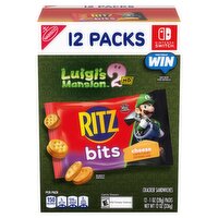 Nabisco Ritz Cheese Bits Cracker Sandwiches, 1 oz, 12 count - ShopRite