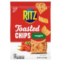 Nabisco Ritz Veggie Toasted Chips, 8.1 oz - ShopRite