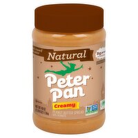 PETER PAN 40oz Natural Creamy Peanut Butter Spread - ShopRite