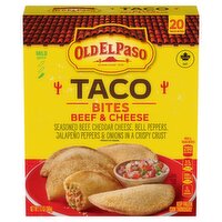 Old El Paso Beef & Cheese Taco Bites, 20 count, 13 oz - ShopRite