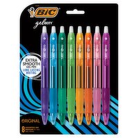BIC Gelocity Original Assorted Ink Medium 0.7 mm Gel Pens, 8 count ...
