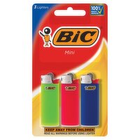 BIC Mini Lighters, 3 count - ShopRite