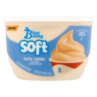 Blue Bunny Salted Caramel Soft Frozen Dairy Dessert, 46 fl oz - ShopRite