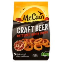 McCain Craft Beer Battered Onion Rings, 14 oz - ShopRite