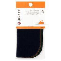 Singer Iron-On Patches, 4 count - ShopRite