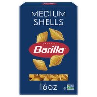 Barilla Medium Shells Pasta Non-GMO, Kosher Certified, 16 oz - ShopRite