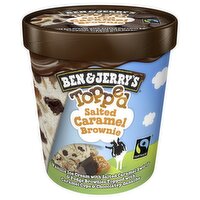 Ben & Jerry's Salted Caramel Brownie Topped Ice Cream, 15.2 fl oz ...