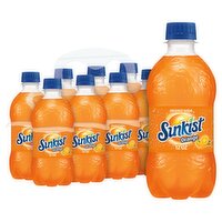Sunkist Orange Soda, 8 count, 12 fl oz - ShopRite