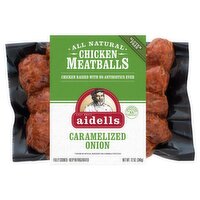 Chef Bruce Aidells Caramelized Onion Chicken Meatballs, 12 oz - ShopRite