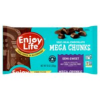 Enjoy Life Semi-Sweet Mega Chunks, 10 oz - ShopRite