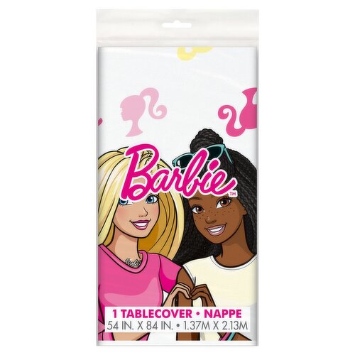 Barbie Plastic Tablecover, 1 count - ShopRite
