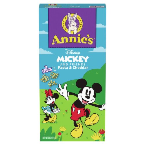 Annie's Disney Mickey and Friends Pasta & Cheddar, 6 oz - Fairway