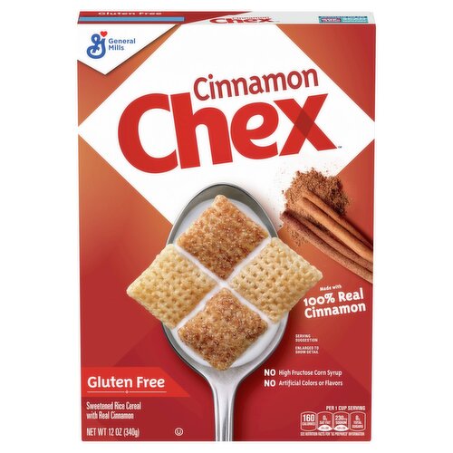 General Mills Chex Cinnamon Cereal, 12 oz - Fairway