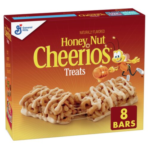General Mills Cheerios Honey Nut Treats Bars, 0.85 oz, 8 count - ShopRite