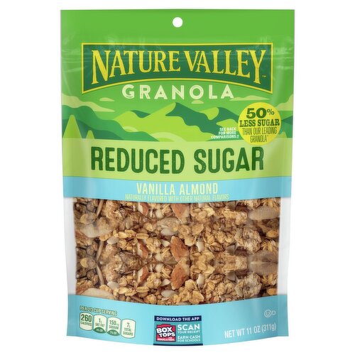 Nature Valley Reduced Sugar Vanilla Almond Granola, 11 oz - ShopRite
