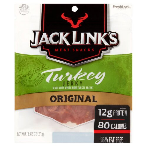 Jack Link's Original Turkey Jerky, 2.85 oz - ShopRite