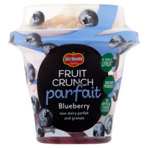 Del Monte Blueberry Fruit Crunch Parfait, 5.3 oz - The Fresh Grocer