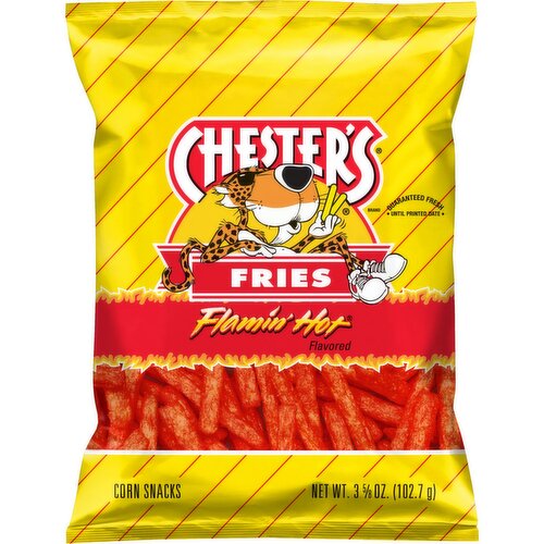 Chester's Fries Corn Snacks Flamin' Hot Flavored 3 5/8 Oz - ShopRite