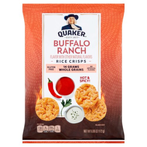 Quaker Buffalo Ranch Rice Crisps, 6.06 oz - ShopRite
