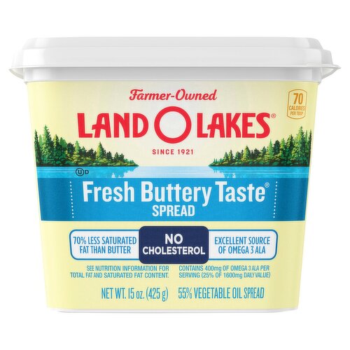 Land O Lakes Fresh Buttery Taste Spread, 15 oz - ShopRite