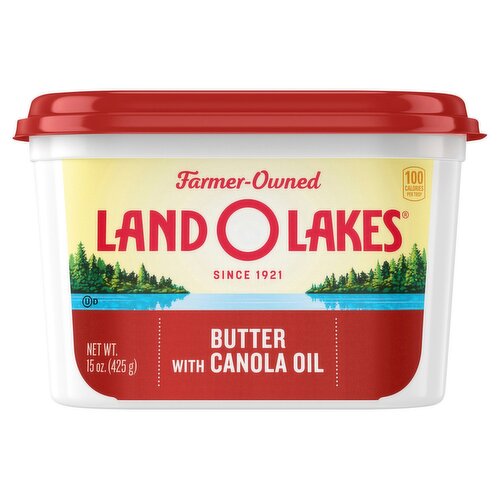Land O Lakes Spread Butter with Canola Oil, 15 oz - Price Rite