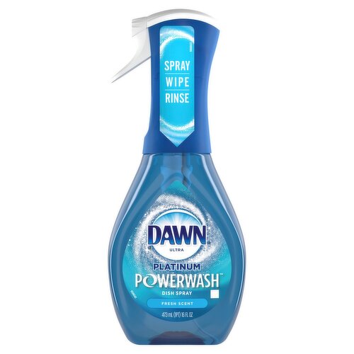 DAWN Ultra Platinum Powerwash Fresh Scent Dish Spray, 16 fl oz - ShopRite