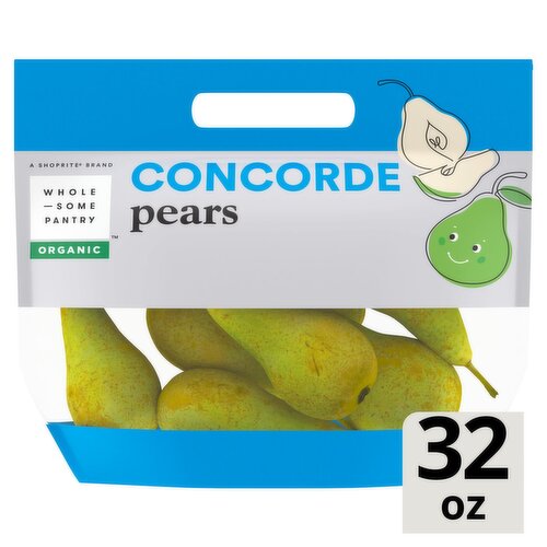 Wholesome Pantry Organic Concorde Pears, 32 oz - ShopRite