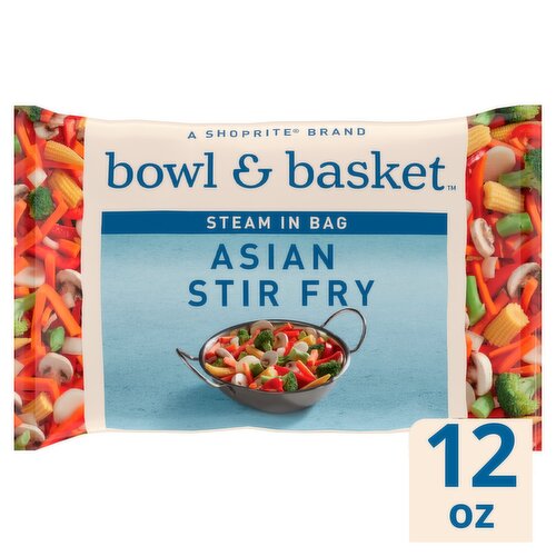 Bowl & Basket Steam in Bag Asian Stir Fry, 12 oz - ShopRite
