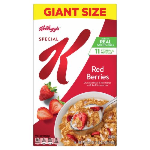 Kellogg's Special K Red Berries Cereal Giant Size, 19.2 oz - ShopRite