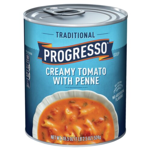 Progresso Traditional Creamy Tomato with Penne Soup, 18.5 oz - Fairway