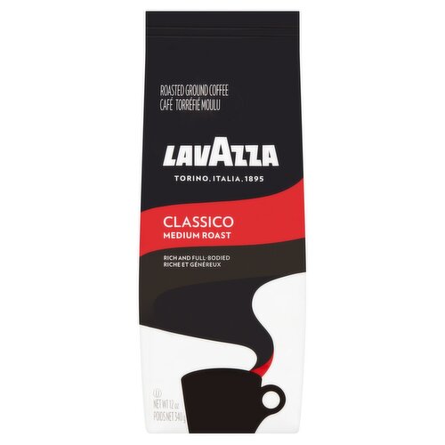 Lavazza Dolcevita Classico Medium Roast Ground Coffee, 12 oz - Price Rite