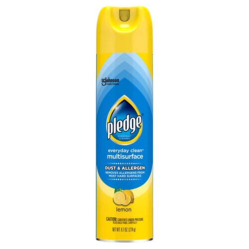 Pledge Everyday Clean Lemon Multisurface Cleaner, 9.7 oz - ShopRite