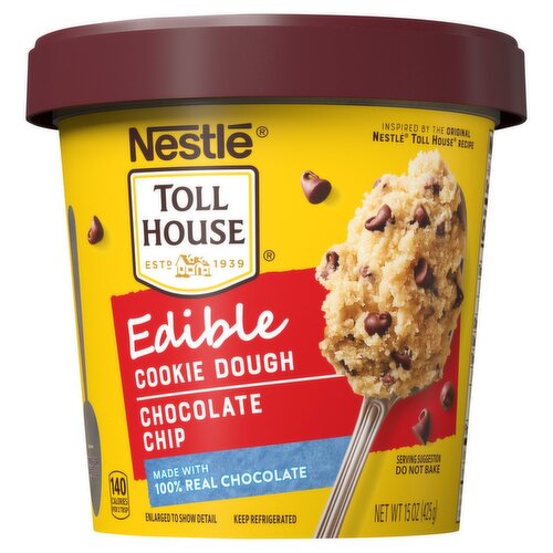 Nestlé Toll House Chocolate Chip Edible Cookie Dough, 15 oz - Fairway