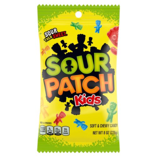 Sour Patch Kids Soft & Chewy Candy, 8 oz - The Fresh Grocer