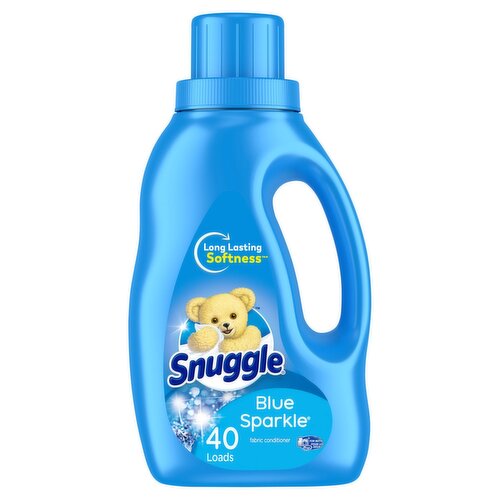 Snuggle Blue Sparkle Fabric Conditioner, 40 Loads, 32 fl oz - The Fresh ...
