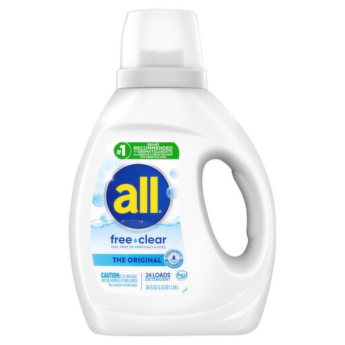 All Free Clear The Original Detergent, 24 loads, 36 fl oz - Fairway