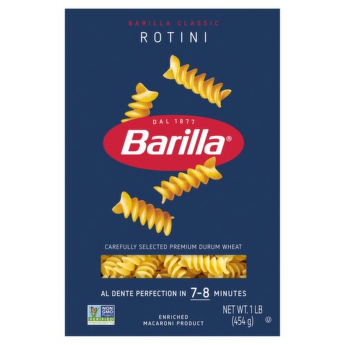 Barilla Classic Rotini N°81 Pasta, 1 lb - ShopRite
