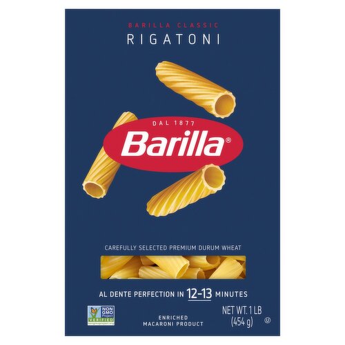 Barilla Classic Rigatoni N°83 Pasta, 1 lb - ShopRite