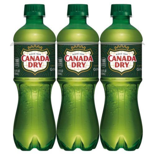 Canada Dry Ginger Ale, 16.9 fl oz, 6 count - The Fresh Grocer