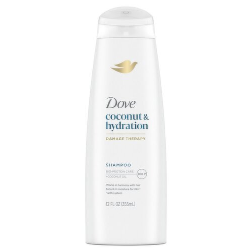 Dove Coconut & Hydration Shampoo, 12 fl oz - ShopRite